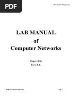 Lab Manual Computer Networks For SPPU | PDF | Domain Name System ...