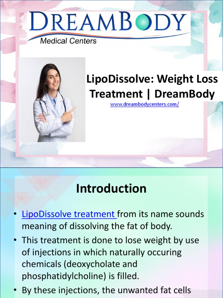 LipoDissolve Treatment | PDF | Self-Improvement