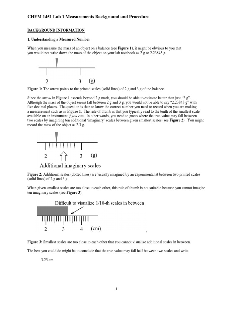 Understanding Significant Figures in Measurements | PDF | Significant ...