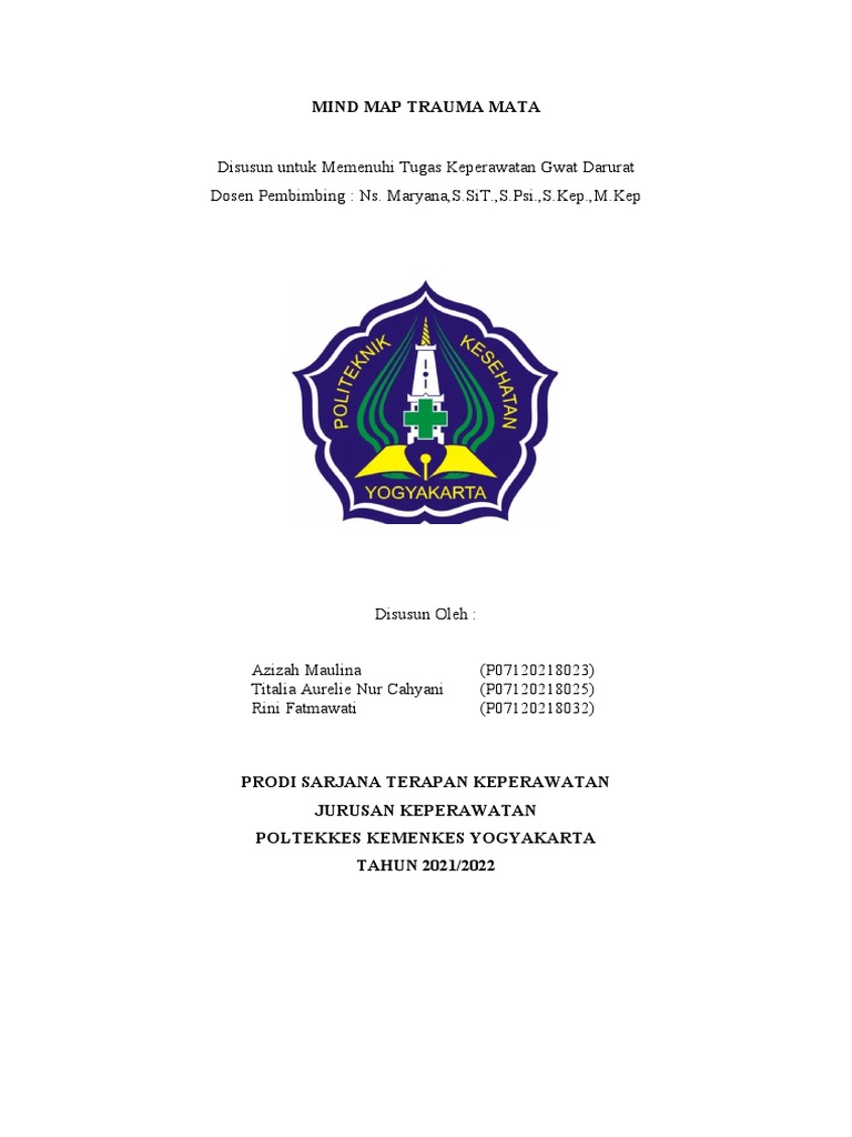 Mind Map Trauma Mata | PDF