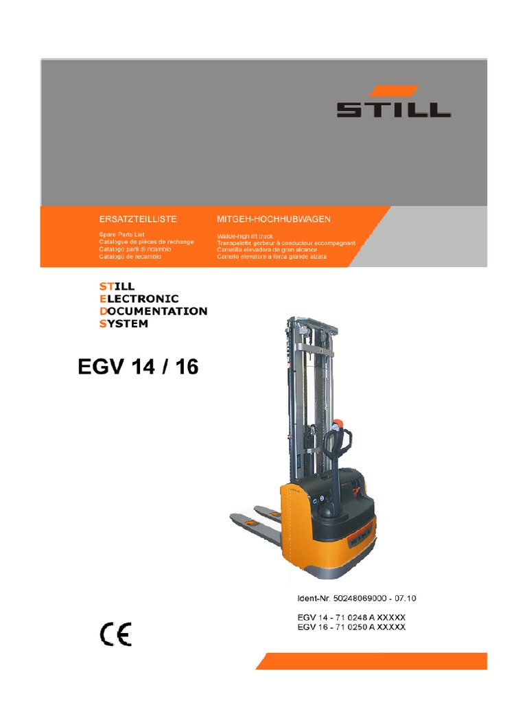 EGV 14-16 0248-0250 07-10 - en | PDF | Washer (Hardware) | Screw