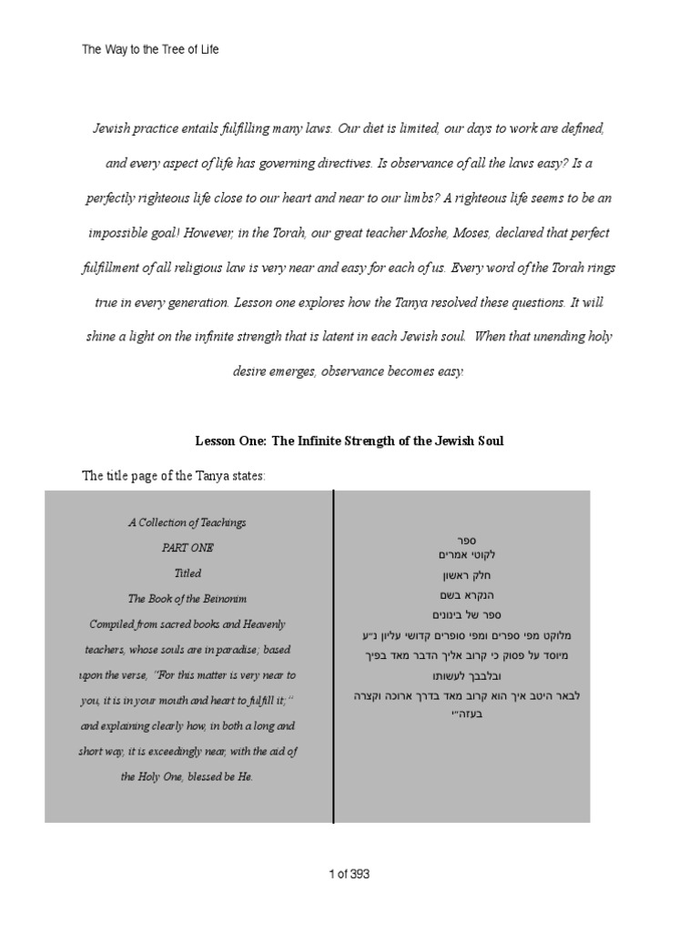 Tanya Sources | PDF | Midrash | Names Of God In Judaism