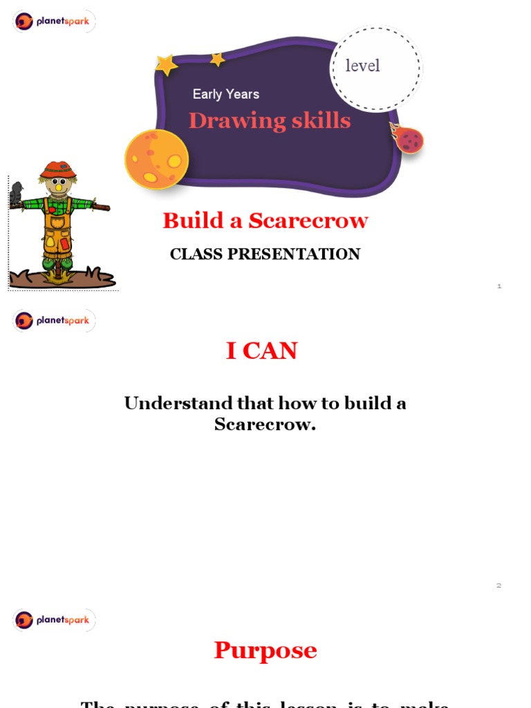 How to Build a Scarecrow: Lesson Guide | PDF