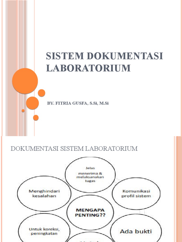 Sistem Dokumentasi Laboratorium | PDF