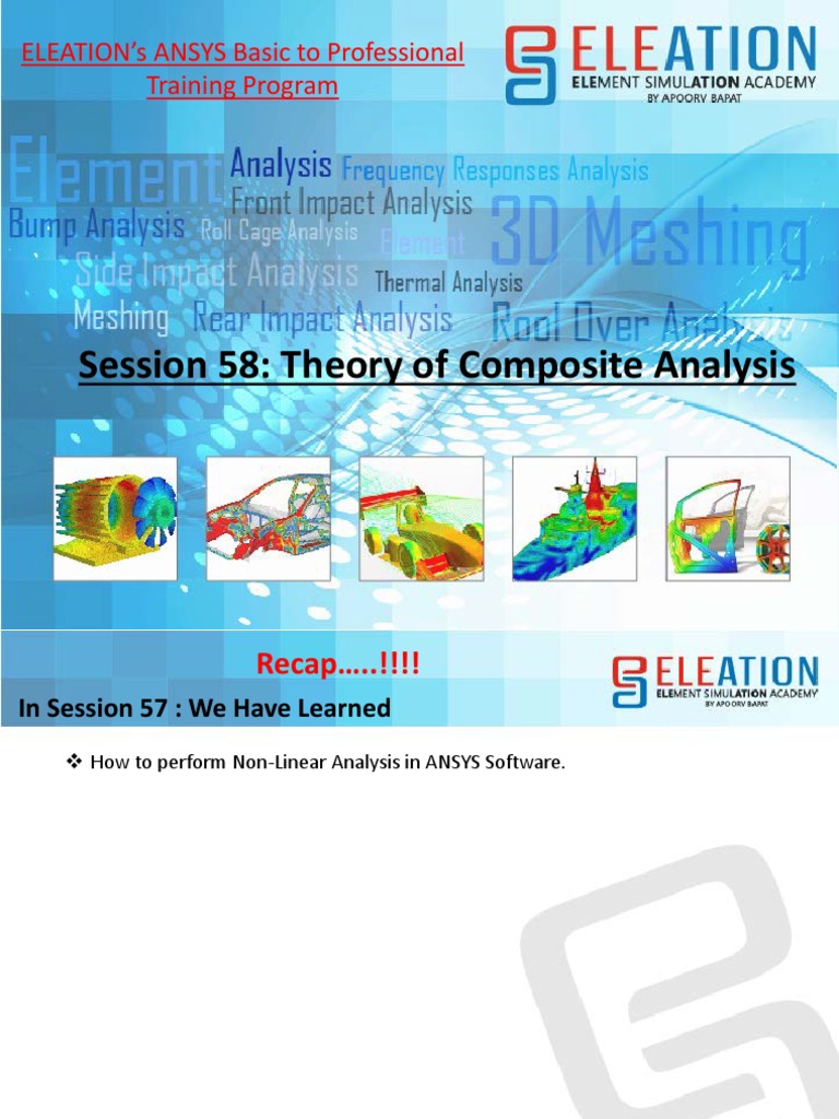 Composite Analysis in ANSYS | PDF | Composite Material | Fibers