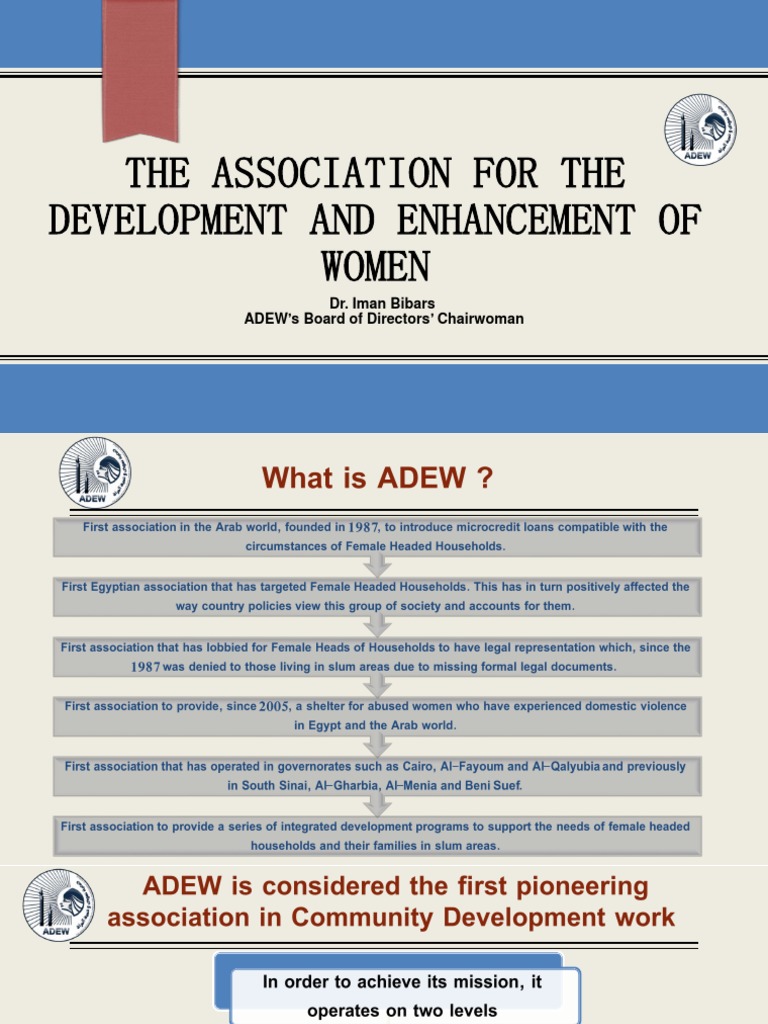 Empowering Women Through ADEW Programs | PDF | Empowerment | Policy