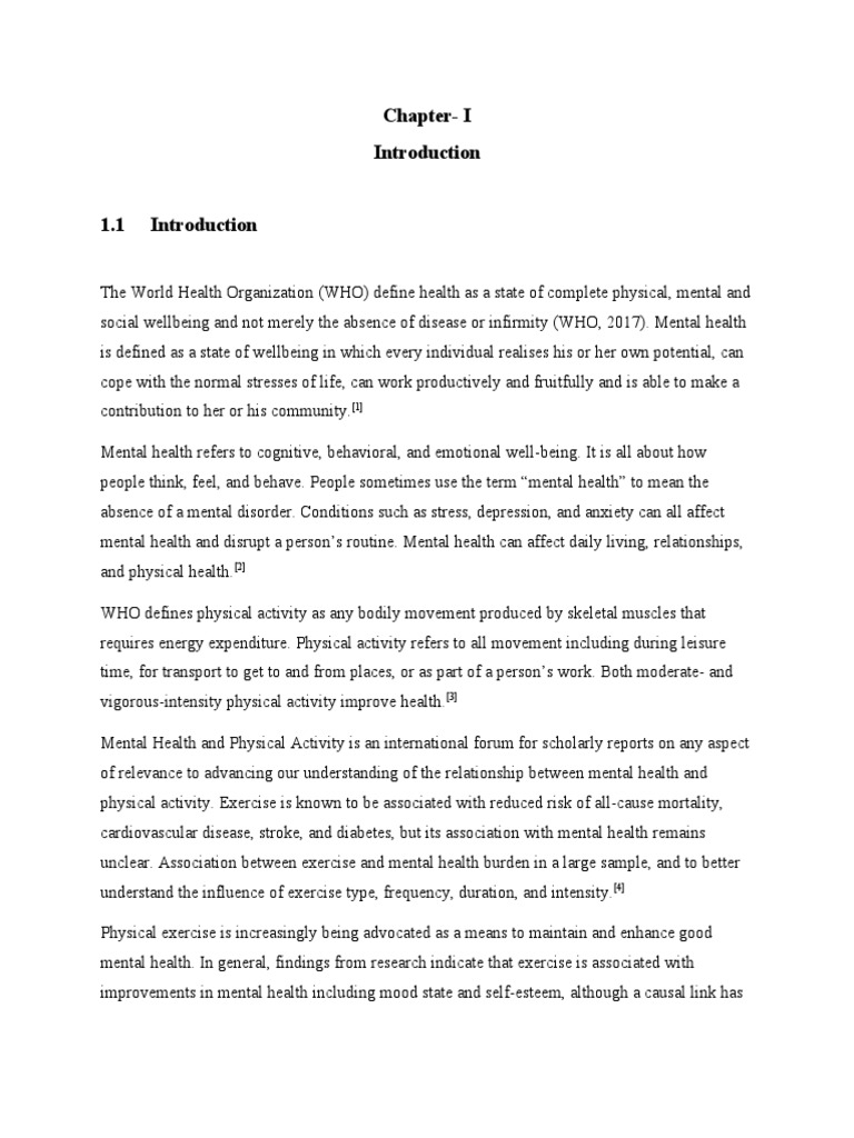 Introduction | PDF | Anxiety Disorder | Mental Health