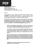 Sample Protest Letter | PDF | Taxes | Payments