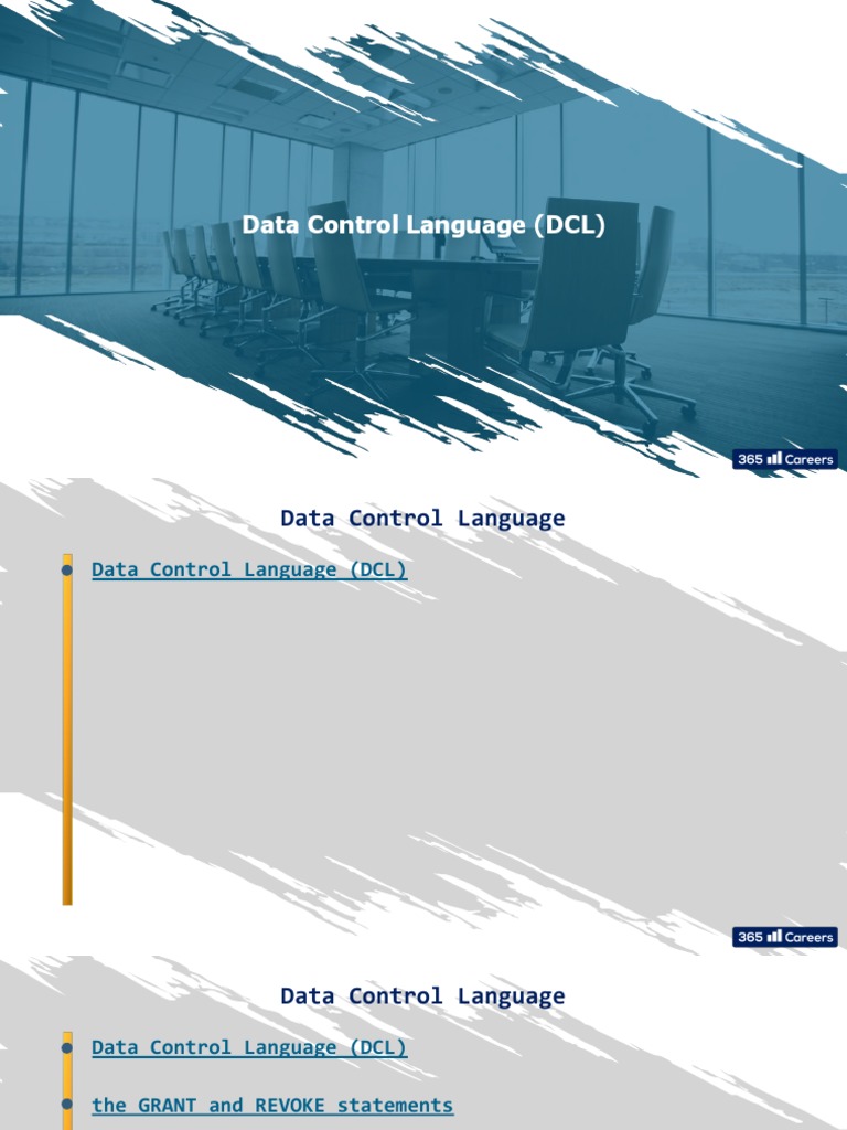Data Control Language (DCL) | PDF | Information Management | Computer Data