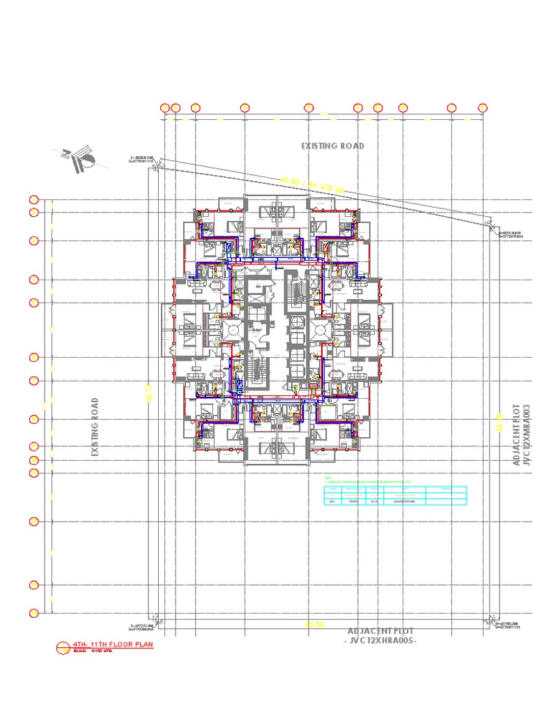 4th-11th Floor Plan Layout | PDF | Room | Home