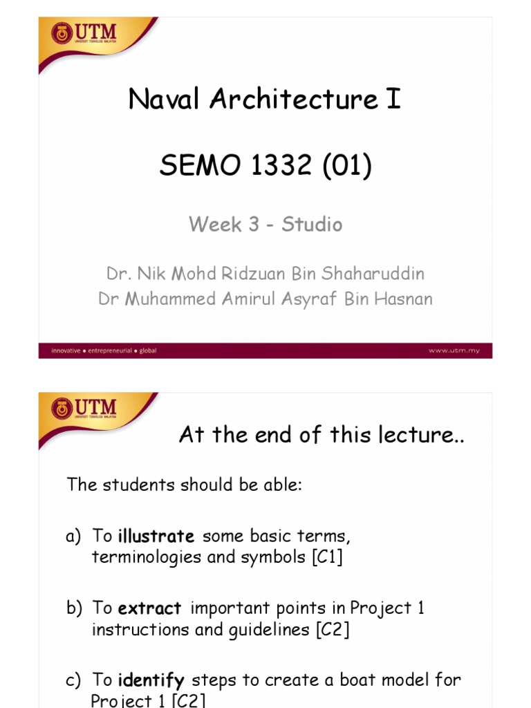 Nav Arch | PDF
