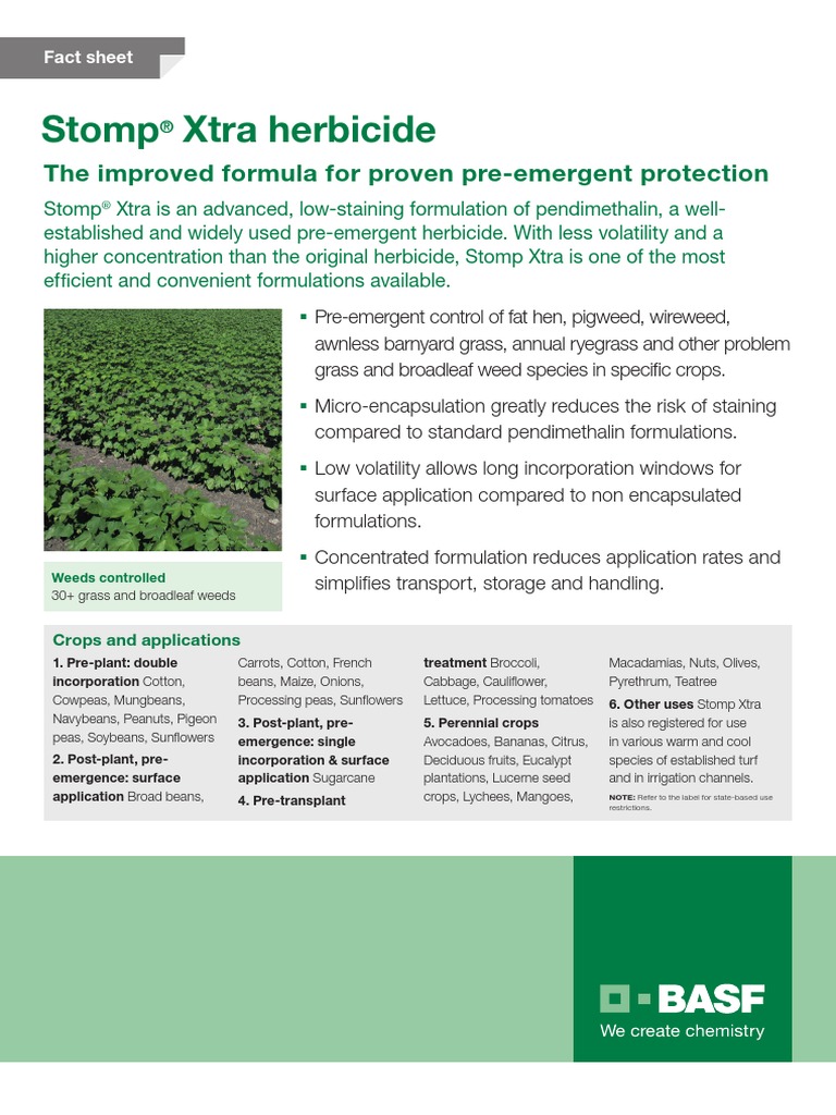 Stomp Xtra Herbicide: The Improved Formula For Proven Pre-Emergent ...