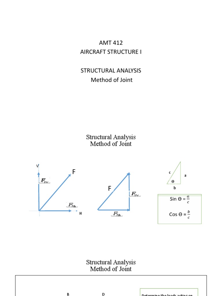 AMT 4101 Aircraft Structure 1 | PDF | Structural Analysis ...