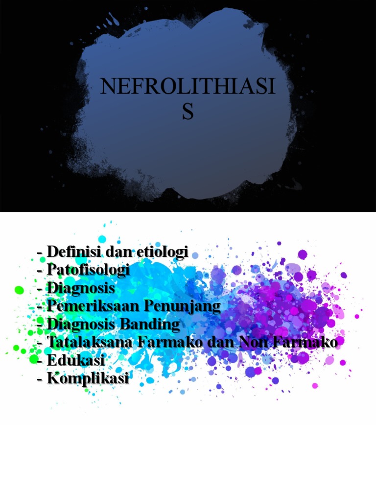 NEFROLITHIASIS | PDF