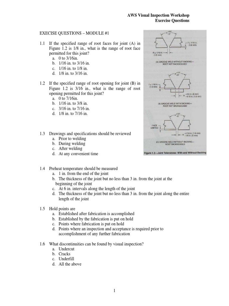 Visual Inspection Criteria for Welding | PDF | Welding | Construction