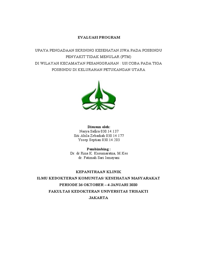 EVAPRO TERAKHIR-dikonversi | PDF