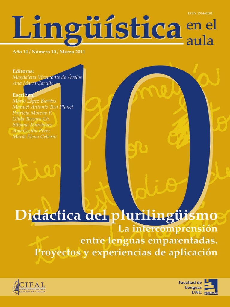 Plurilingüismo e Intercomprensión Lingüística | PDF | Aprendizaje | Moodle