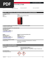 Hilti Firestop Mortar CFS-M RG CP 636: Safety Data Sheet | PDF | Workplace | Safety