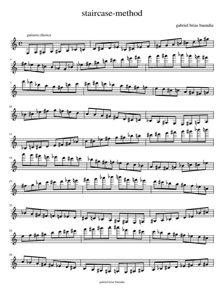 Staircase Method | PDF | Ouverture (échecs) | Échecs