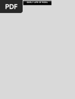 José Rizal Life Timeline | PDF | Philippines | Violence