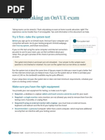 Pearson VUE Online Testing Guide 050924 | PDF | Identity Document | Laptop