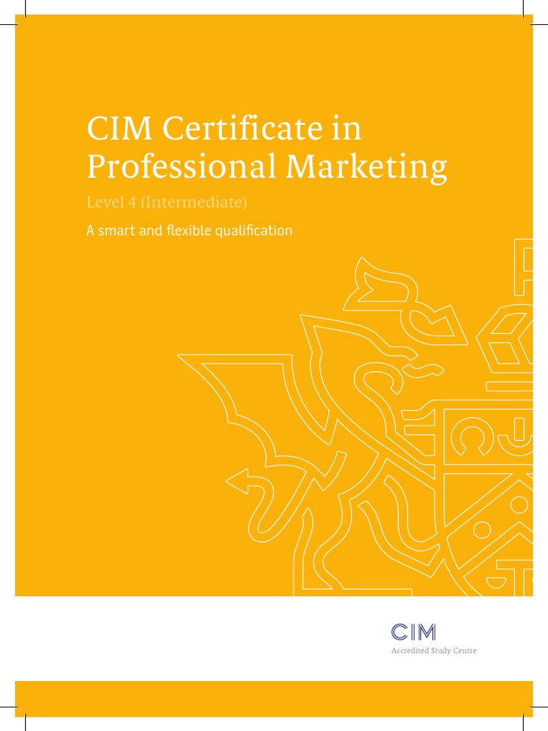CIM Certificate in Professional Marketing | PDF | Marketing ...