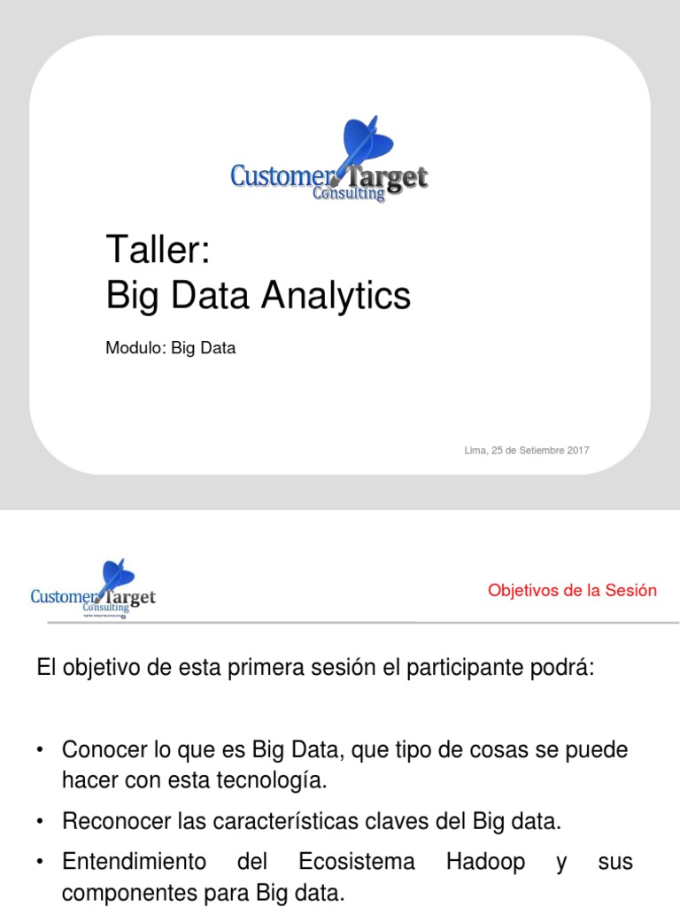 Introducción A BigData | PDF | No Sql | Apache Hadoop