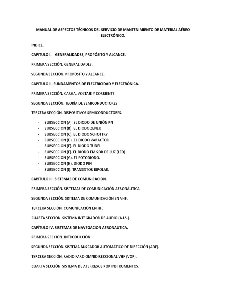Manual de Aspectos Tecnicos | PDF | Transistor de unión bipolar | Semiconductores
