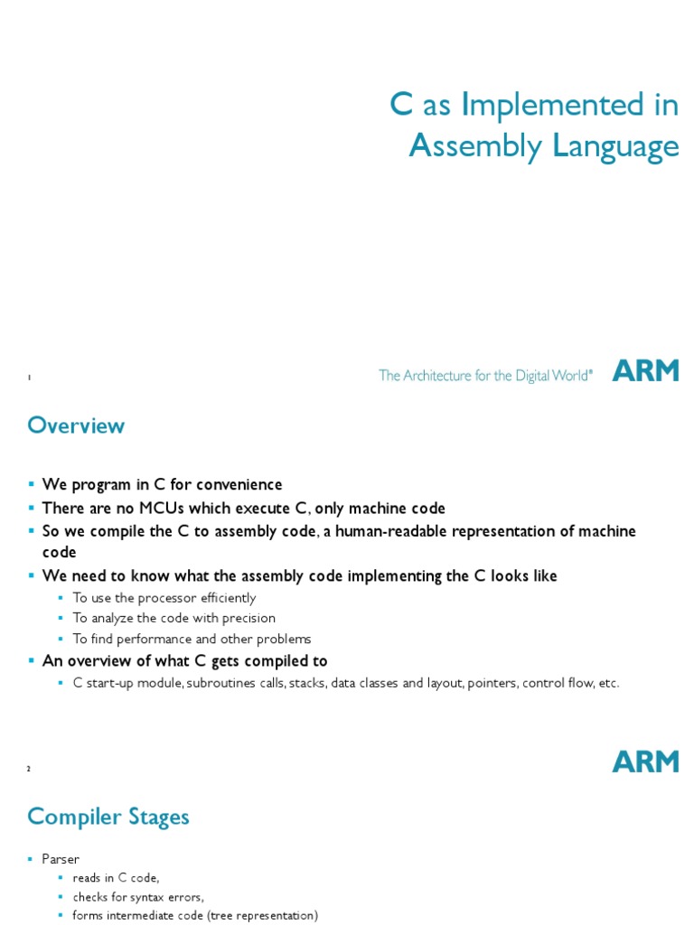 Proc Emb Ch4 | PDF | Pointer (Computer Programming) | Subroutine