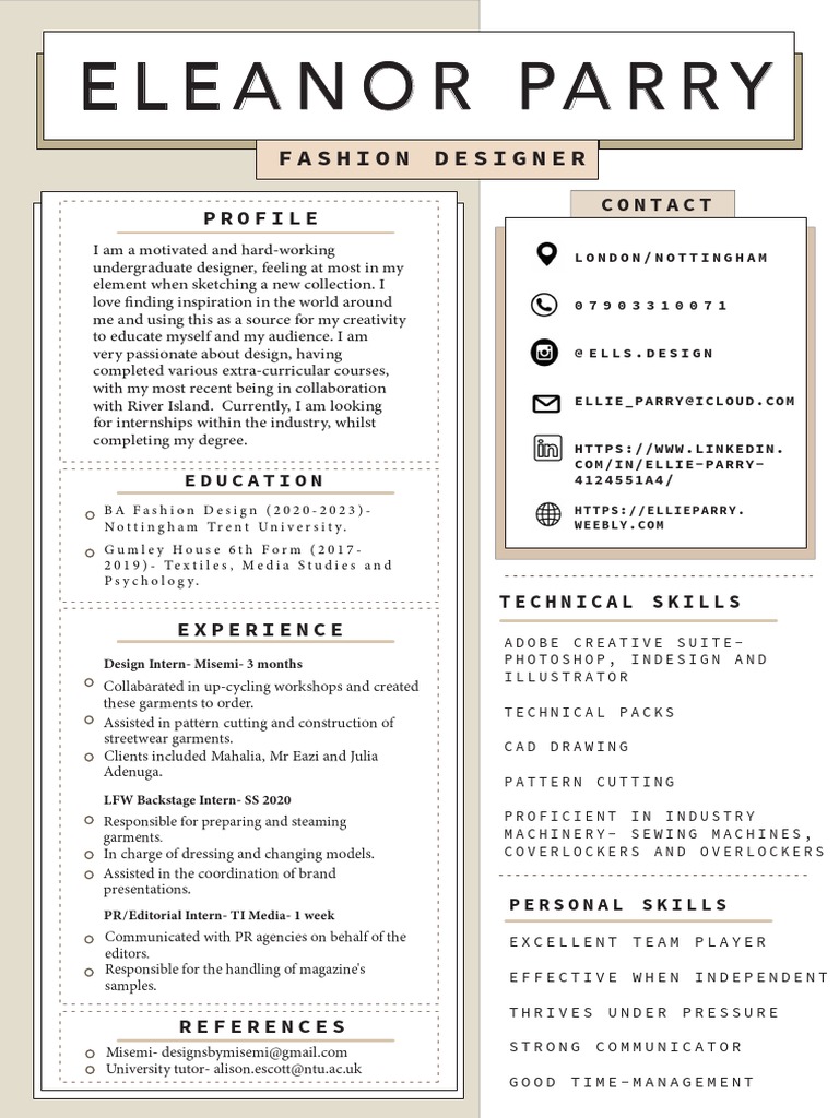Eleanor Parry Updated CV | PDF | Unix Software | Application Software