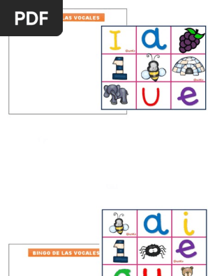 Bingo de Las Vocales PDF - serwer2311392.home.pl