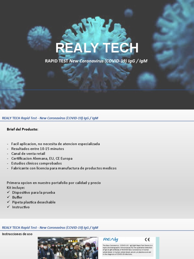 Presentation Test Realy Tech Clasificacion #1 | PDF