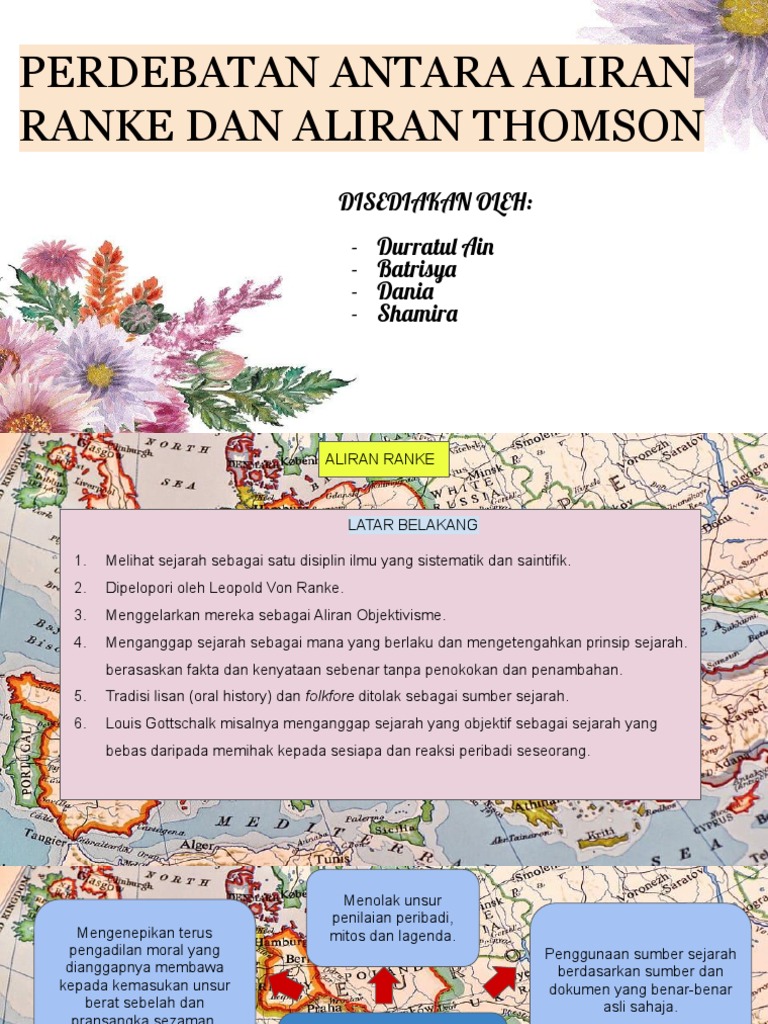 Aliran Ranke & Aliran Thomson | PDF | Filsafat | Sejarah