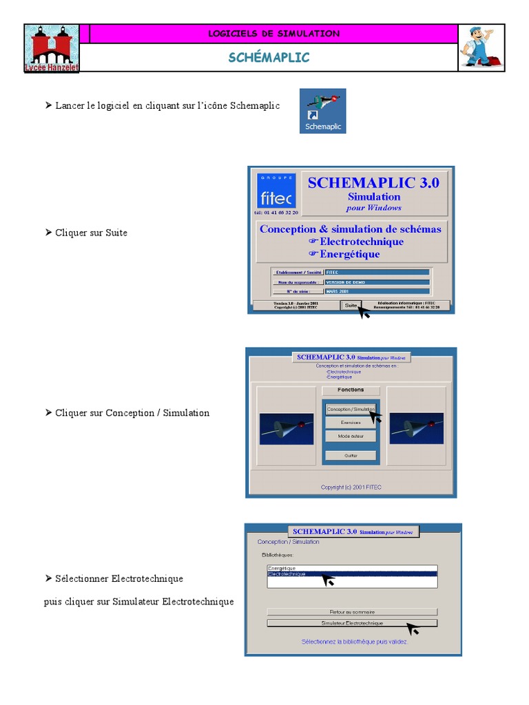 Guide d'utilisation de Schemaplic | PDF | Méthodes et références ...