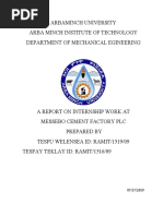 Mugher Cement Enterprise | PDF | Cement | Mill (Grinding)