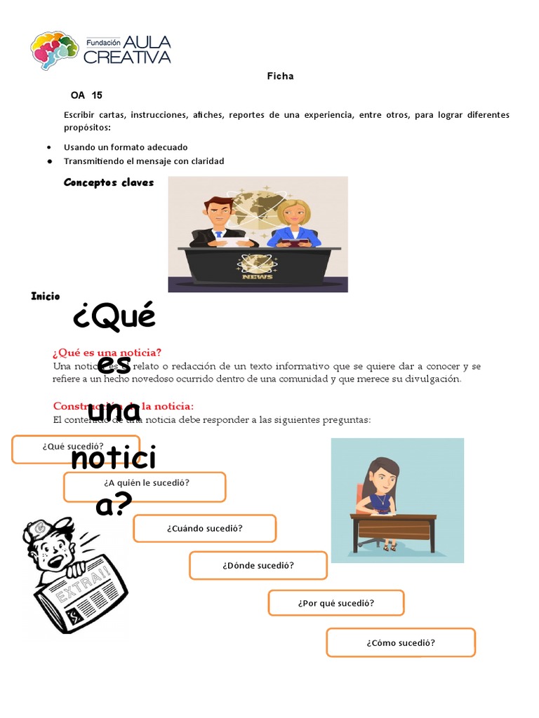 Cómo Escribir una Noticia Efectiva | PDF