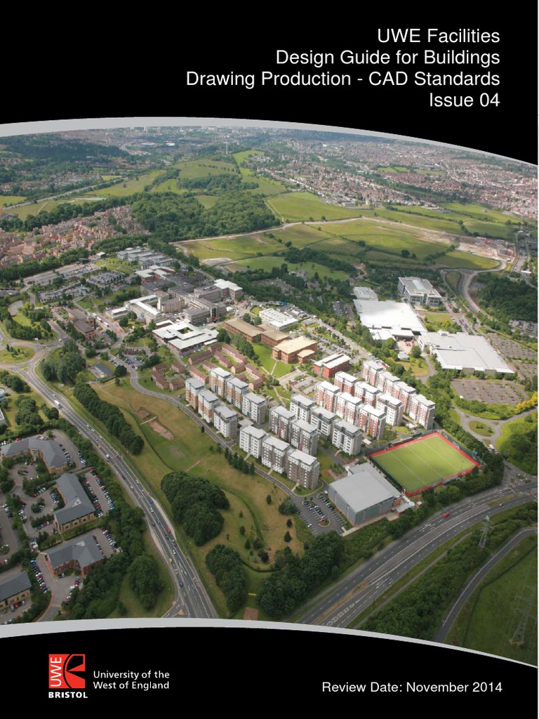 UWE Facilities Design Guide For Buildings Drawing Production - CAD ...