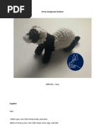 Honse Pattern | PDF | Crochet | Handicrafts