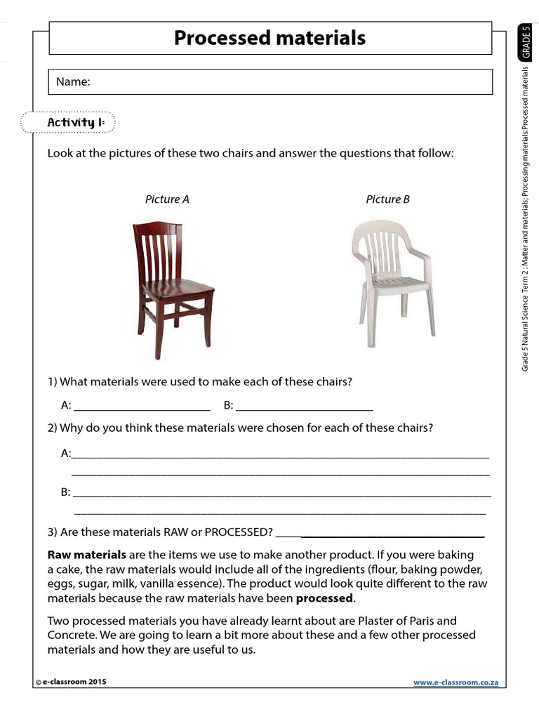 Natural Science Tech Matter Materials Processing Mat Processed ...