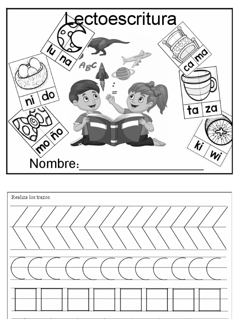 Cuadernillo Completo de Lectoescritura 125 Paginas | PDF | Naturaleza