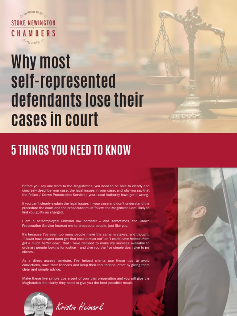 5 Things You Need To Know | PDF | Prosecutor | Trials