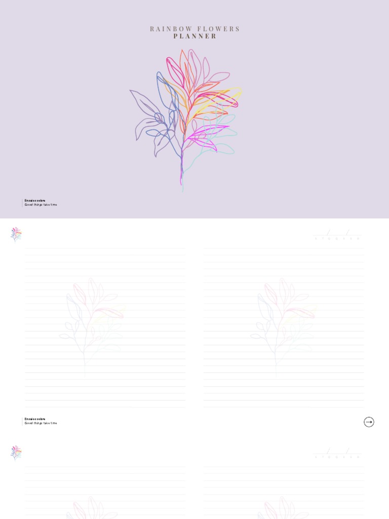 Rainbow Flowers | PDF | Career & Growth | Language Arts & Discipline