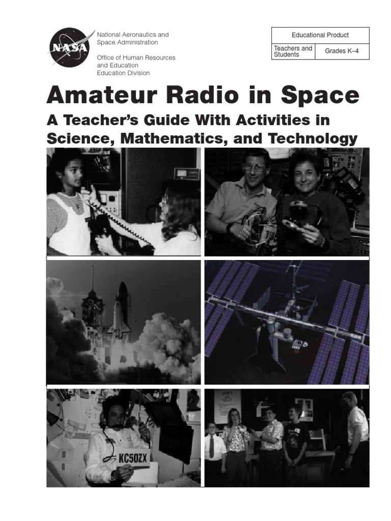 Amateur Radio in Space: A Teacher's Guide With Activities in Science ...