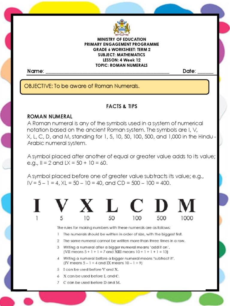 Grade 6 Mathematics Week 12 Lesson 4 - 2021 - Term 2 | PDF | Naming Conventions | Mathematical ...