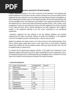 OPD Instruments and Equipment List | PDF | Surgical Suture | Equipment