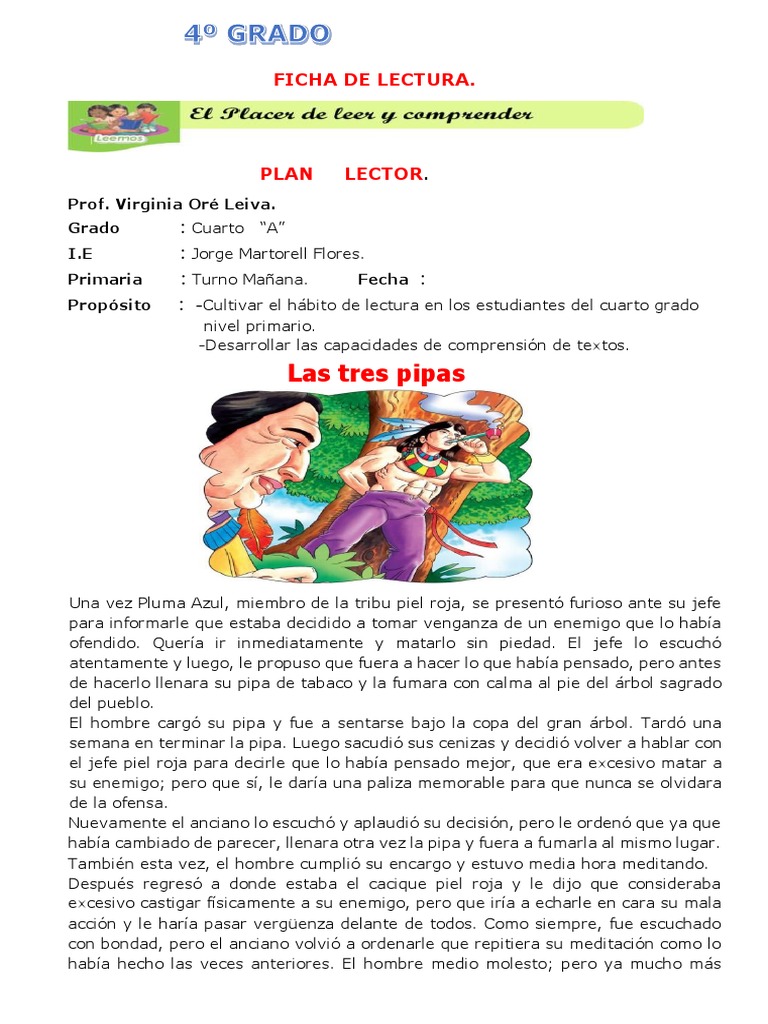 Plan Lector Octavo 4° | PDF