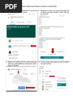 Tutorial - Subir Tareas A Classroom | PDF