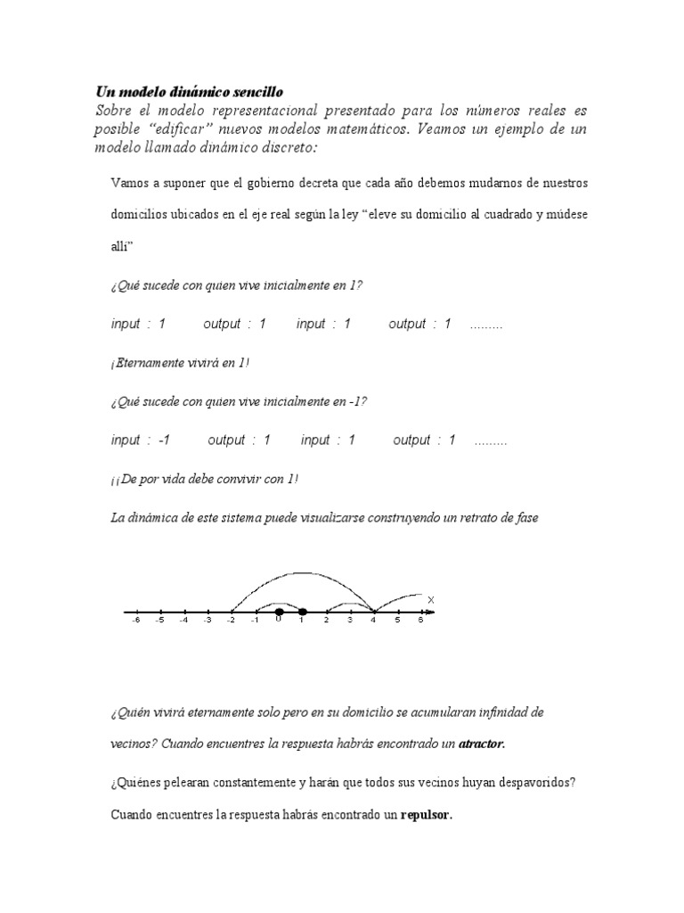 Un Modelo Dinámico Sencillo | PDF | Análisis | Geometría