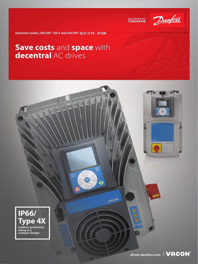 Vacon VFDs 20 and 100 Series | PDF | Electric Motor | Alternating Current