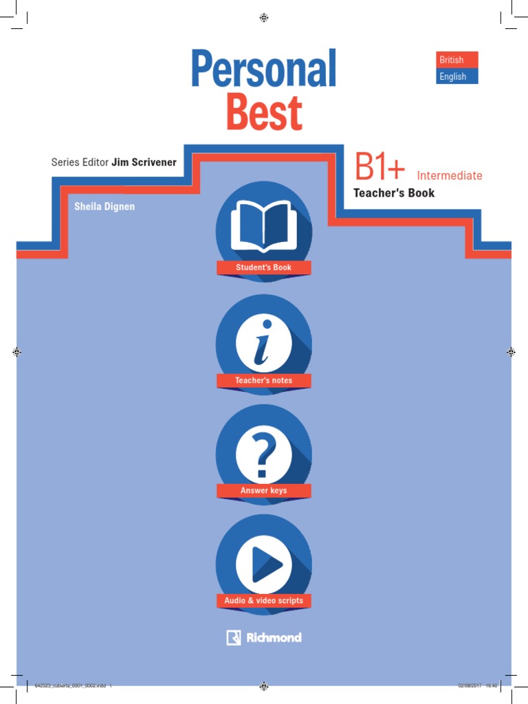 Teacher's Book Personal Best B1+ BrE | PDF | Teachers | Human Communication
